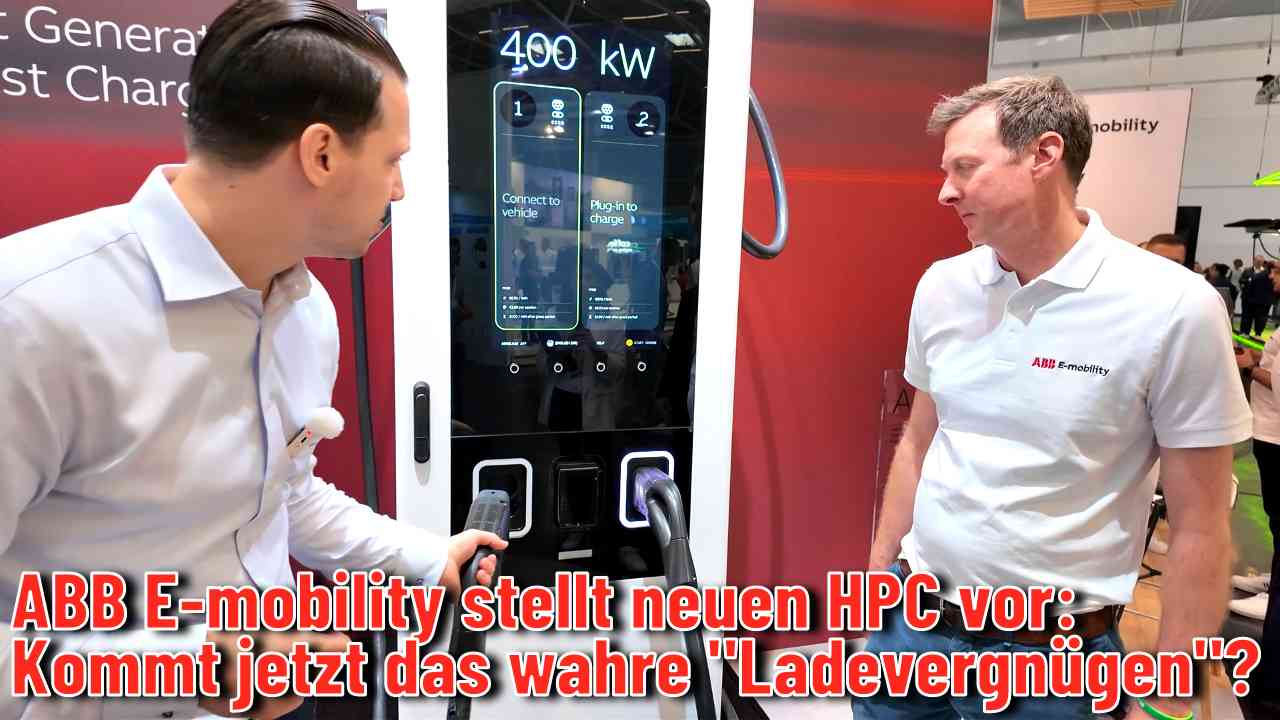 ABB E-mobility stellt neuen HPC A400 vor - Breaking Elektro-News